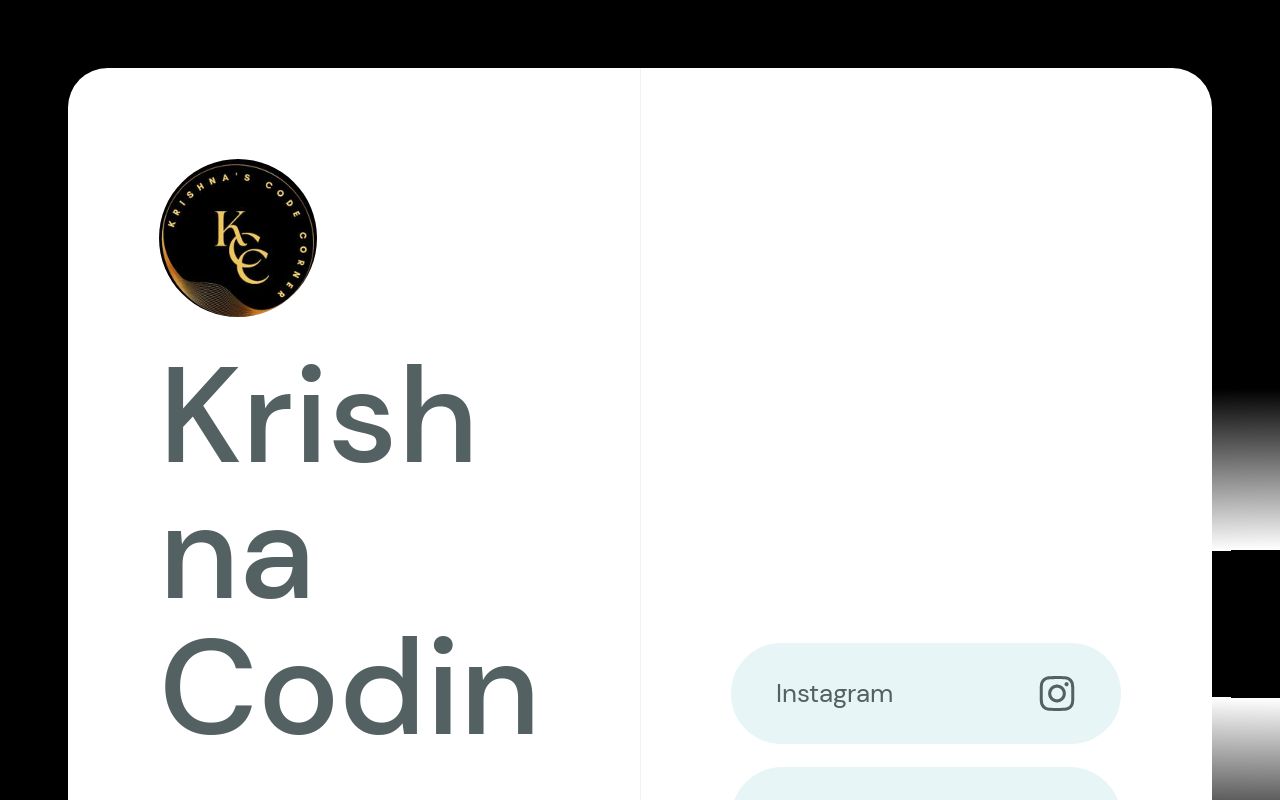 Krishna Coding Corner